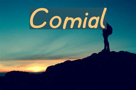 Comial Font FFonts Net