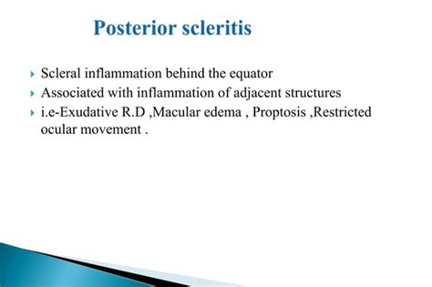 Scleritis Ppt