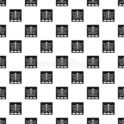 X Ray Photo Pattern Vector Stock Vector Illustration Of Radiology