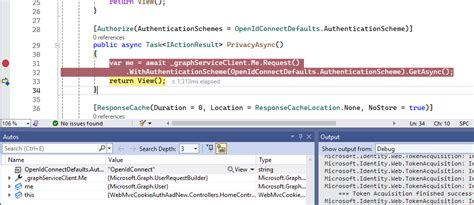 Azure Active Directory Unable To Make Microsoft Graph Api Request In