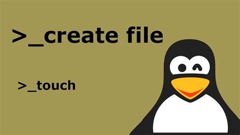 What You Need To Know About Creating File In Linux Youtube