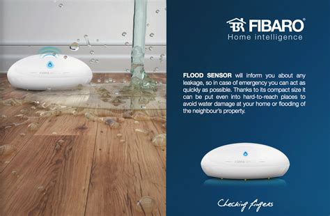 Fibaro Flood Sensor Fibaro Vandens Jutiklis Neoconnect Lt