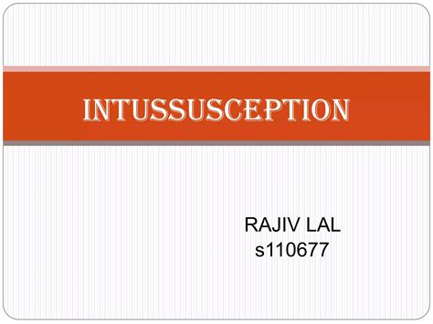 Intussusception 2 Pdf