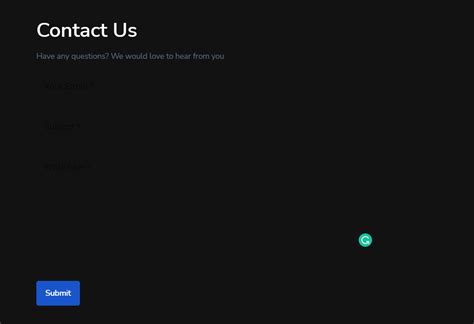 Fix Contact Us Form For Dark Mode Issue 314 Clueless Community