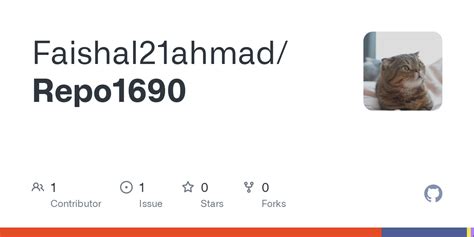 GitHub Faishal21ahmad Repo1690