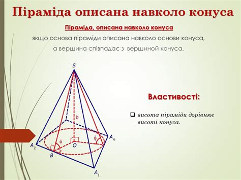 Комбінація піраміди і конуса - презентация онлайн