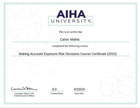 Carter Mathis Cih Csp On Linkedin Thanks To The American Industrial Hygiene Association Aiha