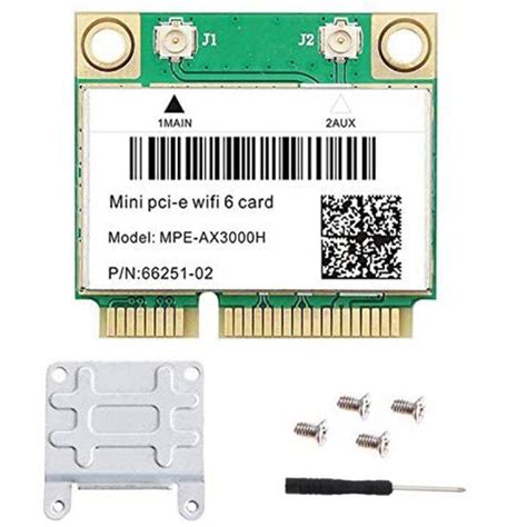 Mpe Ax3000h Dual Band Wifi 6 Card 802 11ax Wireless Half Mini Pci E Wifi Card Pci Express