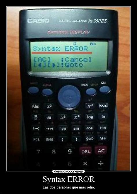 Imágenes y Carteles de CALCULADORA Pag 9 Desmotivaciones