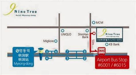 Hotels Near Myeongdong Subway Station And Airport Shuttle Station