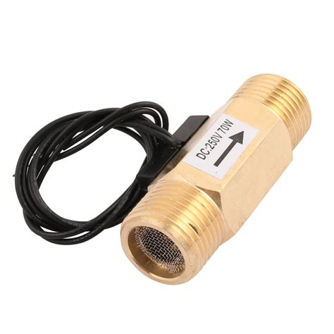 g1 2 hall effect liquid water flow sensor switch flowmeter 1 2 12l min 70w