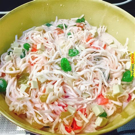 Panlasang Pinoy Buko Salad