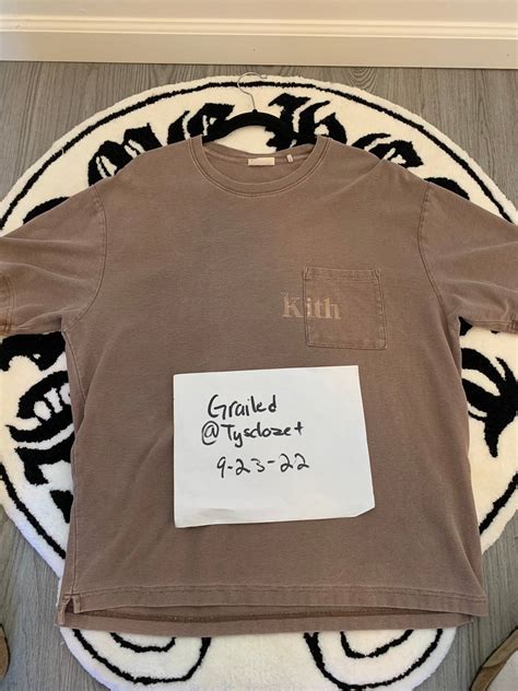 Kith Kith Pocket Logo T Shirt Grailed