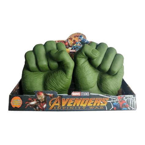 13 Incredible Hulk Smash Hands Or Spider Man Plush Gloves Performing Props Toys Set Of 2pcs