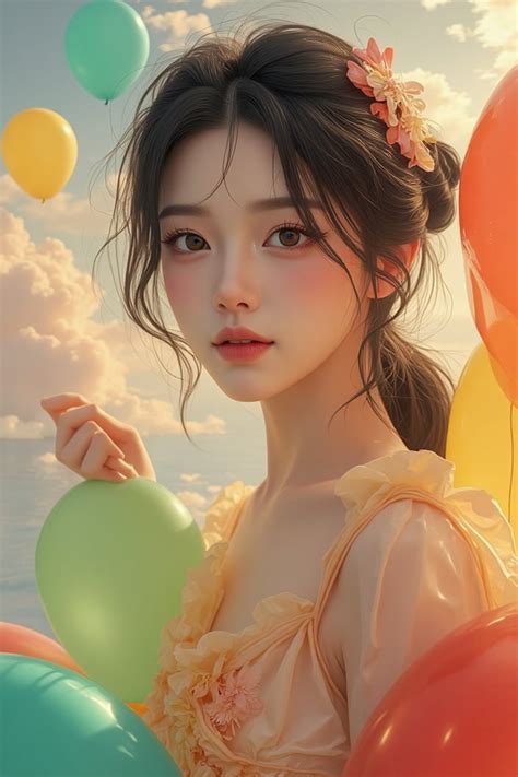 An 18 Year Old Asian Woman Wit Image Created By Sam053 Tensor Art