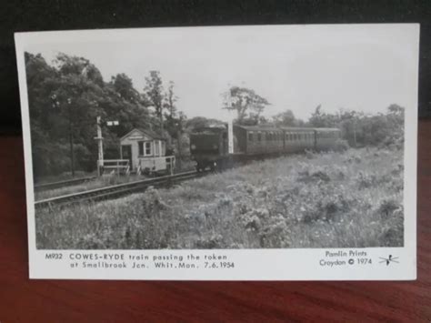 Lswr Railway Locomotive Photograph X2 Class 596 New Milton D1087