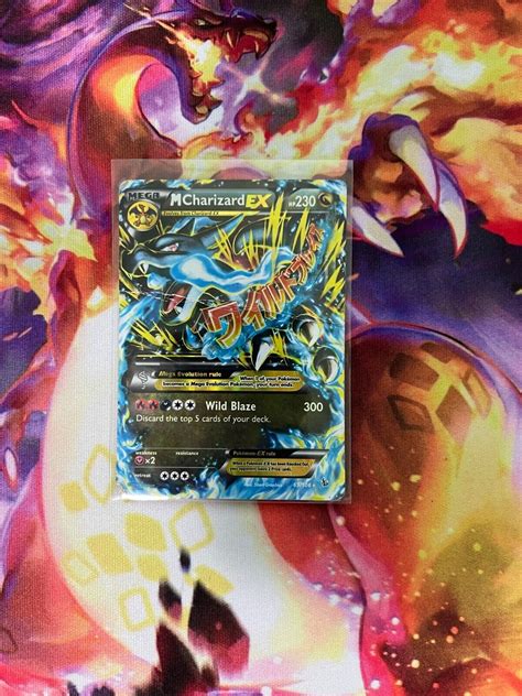 Mavin Pokemon Tcg Xy Flashfire Mega M Charizard Ex 69106 Ultra Rare Dmg