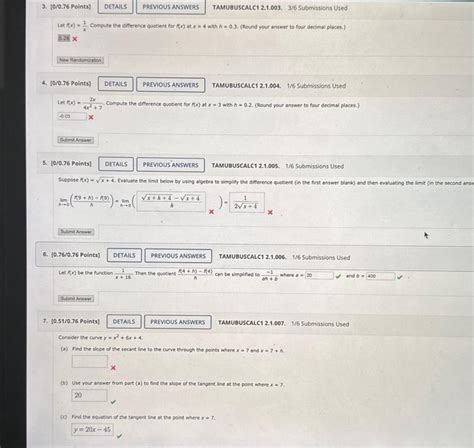 Solved Let F X X1 Compute The Esference Quotient For F X Chegg
