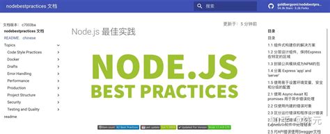 Node js 最佳实践GitHub K Stars 项目 知乎