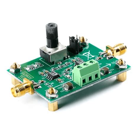 Ckepdyeh DB Adjustable Voltage Controllable Gain VCA Module Variable Gain Amplifier AD
