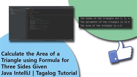 Find The Area And Perimeter Of Triangle W Formula For 3 Sides Java
