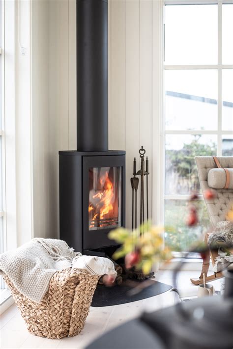 My Scandinavian Home Cabin Update Our Cosy Wood Burning Stove
