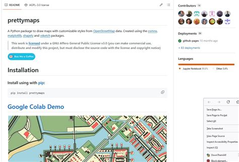 Prettymaps Hacker Notes