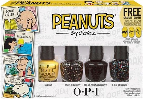 Opi Peanuts Mini Nail Lacquer Collection Musings Of A Muse Nail Polish Collection Opi Opi
