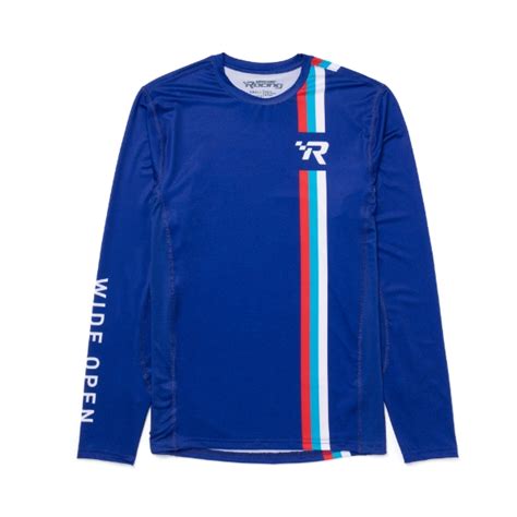 Mercury Racing Performance Long Sleeve Racing Stripes Mercury Dockstore
