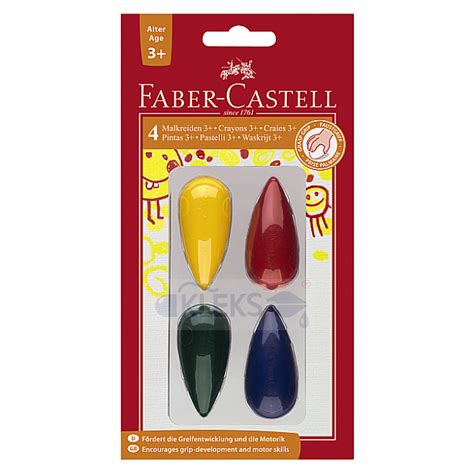 Kredki świecowe dla maluchów lata Faber Castell