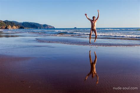 Joy Of Jumping Naked At The Beach Nude Soul Art Photos