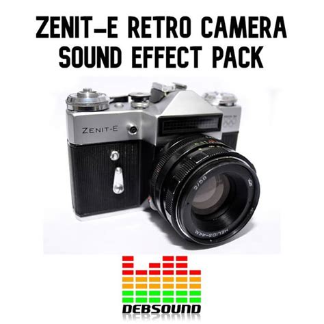 Zenit-E Retro Analog Photo Camera Sound Effect Pack | Camera Sound Effects Library ...