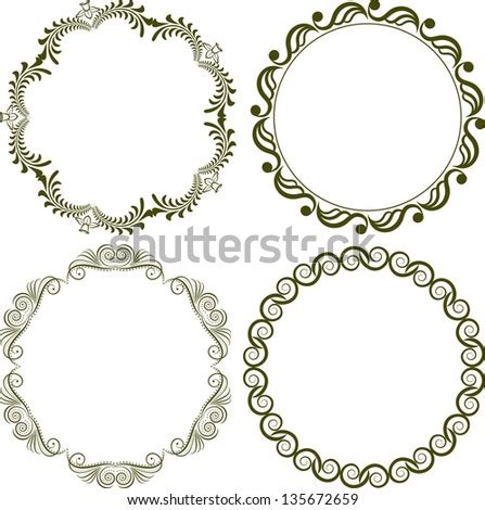 Round Border Stock Photos Images Pictures Shutterstock