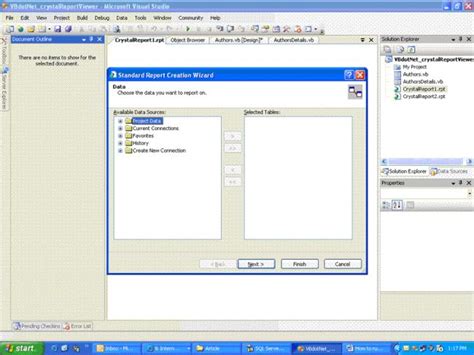 How To Run Crystal Report Using Crystal Report Viewer In Vs Net