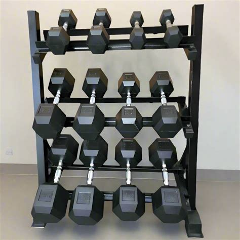 Hex Dumbbell And Rack Sets Brixx Fitness
