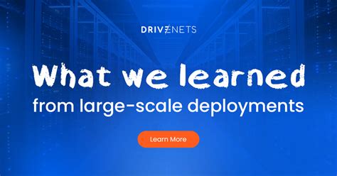 white paper 5 key lessons from large network deployments