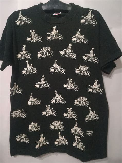 Rare Vintage 90s Skeleton Sex Position Fashion Victim Tshirt Grailed