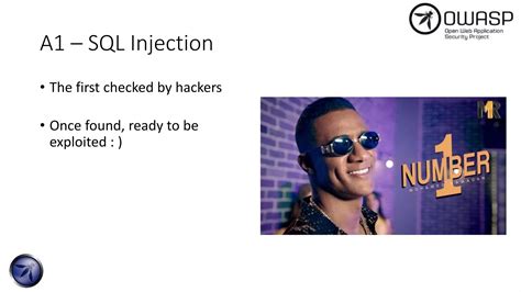 owasp top 10 day 1 a1 injection attacks ppt