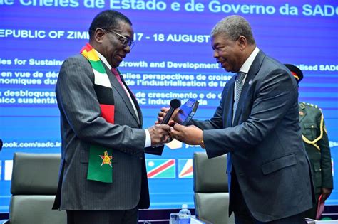 Mnangagwa Assumes Sadc Chairmanship The Zimbabwe Mail