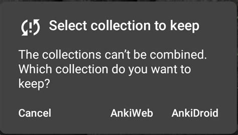 Bug Sort Of Make One Way Sync Prompt Consistent With Anki Desktop