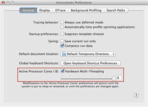 Limiting CPU Cores On The Fly In OS X