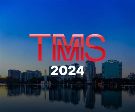 Tms 2024 Annual Meeting And Exhibition Maddi Christean