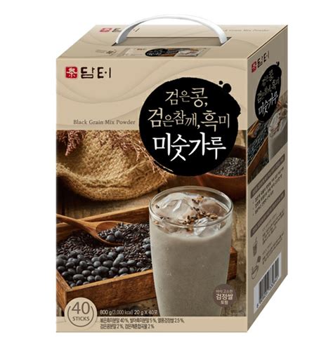 담터 검은콩검은참깨흑미 미숫가루 40t 티몬