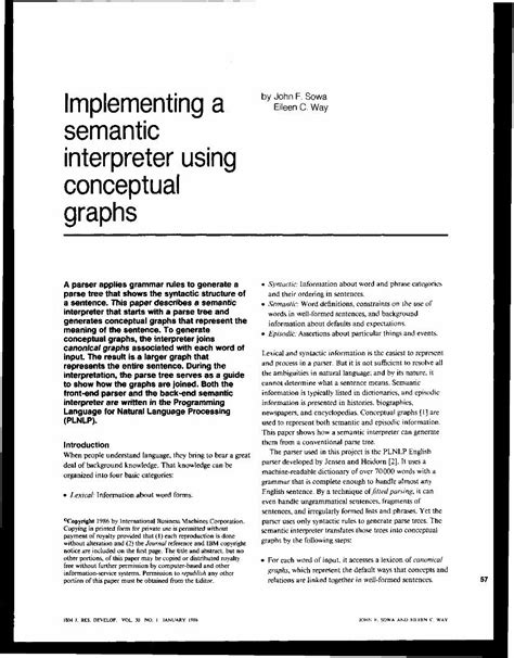 Pdf C Semantic Interpreter Using Conceptual Graphs Pdfslidenet