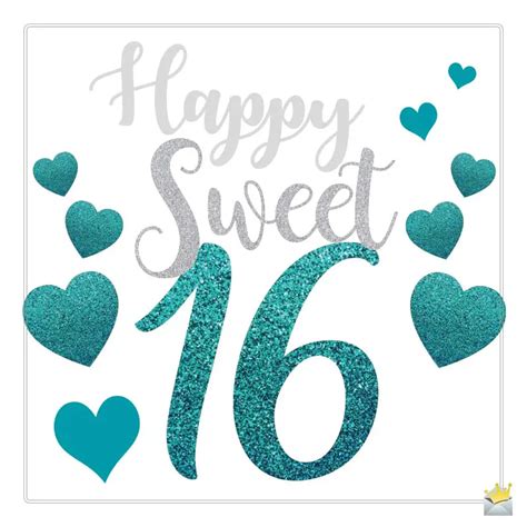 16th Birthday Wishes Messages For Their Sweet Milestone