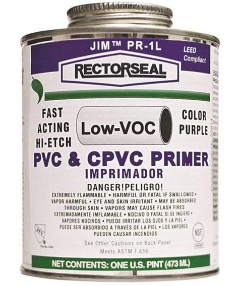 Rectorseal Hi Etch Pvc And Cpvc Primer Purple On Sale Plumbing Goods And Supplies At Low Price Rectorseal Hi Etch Pvc And Cpvc Primer Purple On Sale Plumbing Goods And Supplies At Low Price