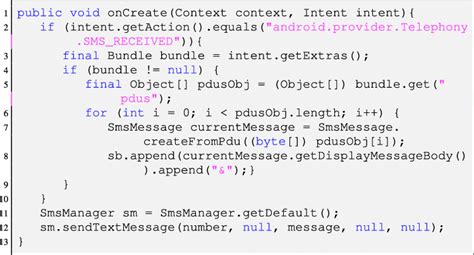 The Modularized Code Of Sending Token Via Sms D1 Download Scientific Diagram
