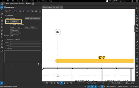 How To Calibrate The Scale Of A Drawing In Bluebeam Revu
