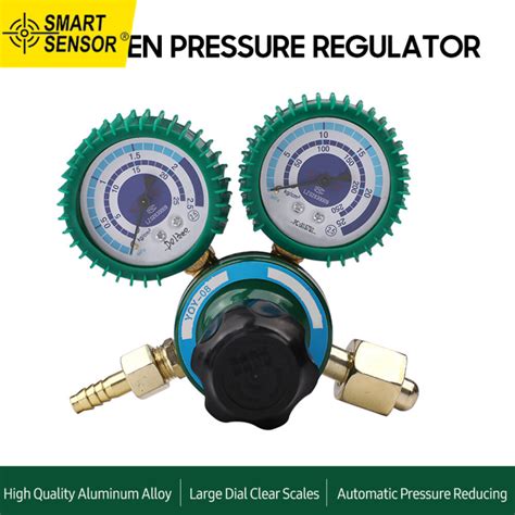 Smart Sensor Oxygen Pressure Regulator Welding G As O2 Pressure Gauge
