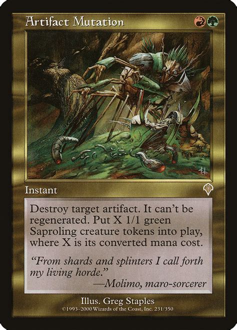 artifact mutation · invasion inv 231 · scryfall magic the gathering